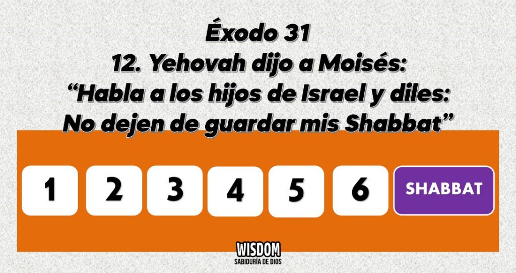 Éxodo Capítulo 31 - Mosqueteros de Yehovah