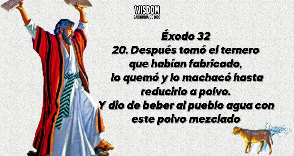 Éxodo Capítulo 32 - Mosqueteros de Yehovah