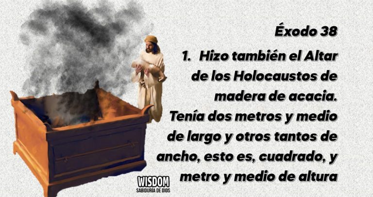 Éxodo Capítulo 38 - Mosqueteros de Yehovah