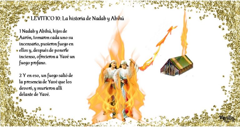 Levítico Capítulo 10 - Mosqueteros de Yehovah