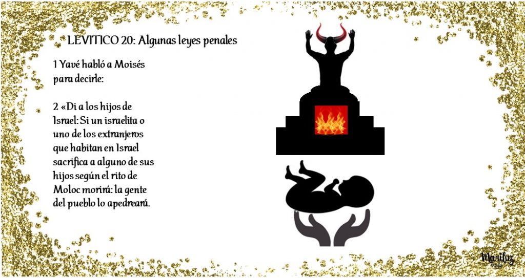 Levítico Capítulo 20 - Mosqueteros de Yehovah