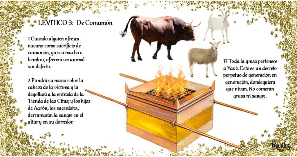 Levítico Capítulo 3 - Mosqueteros de Yehovah