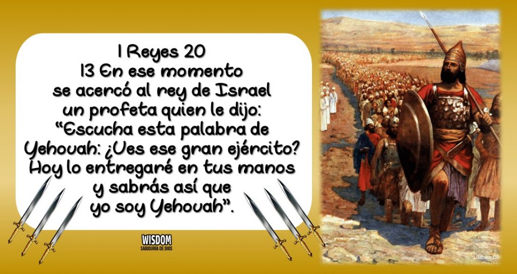 1 Reyes Capítulo 20 - Mosqueteros de Yehovah