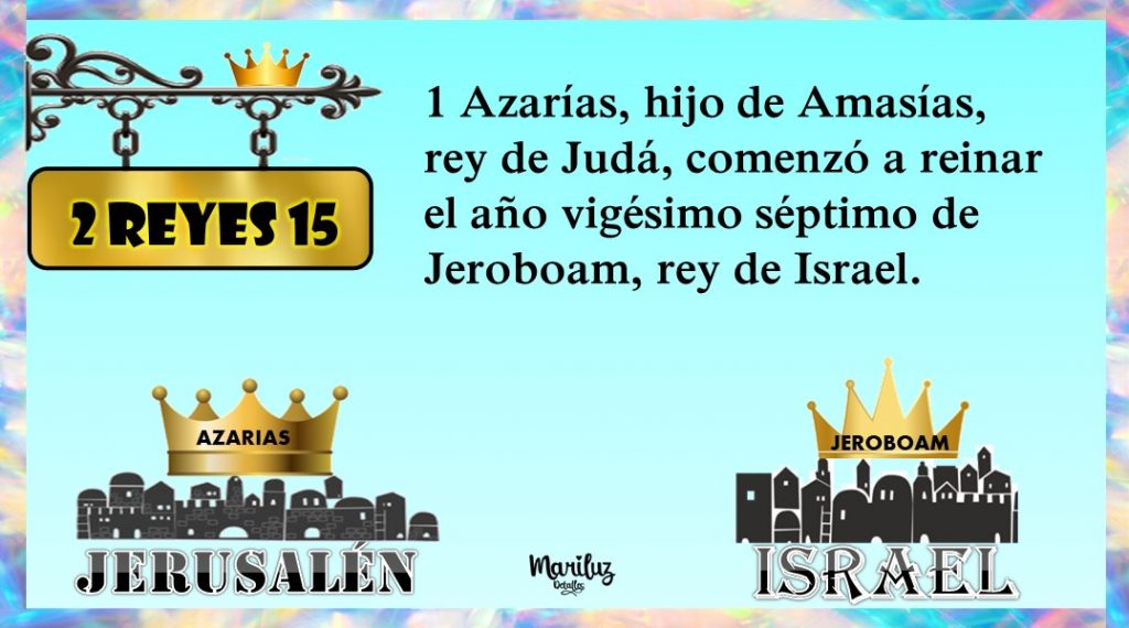 2 Reyes Capítulo 15 - Mosqueteros de Yehovah