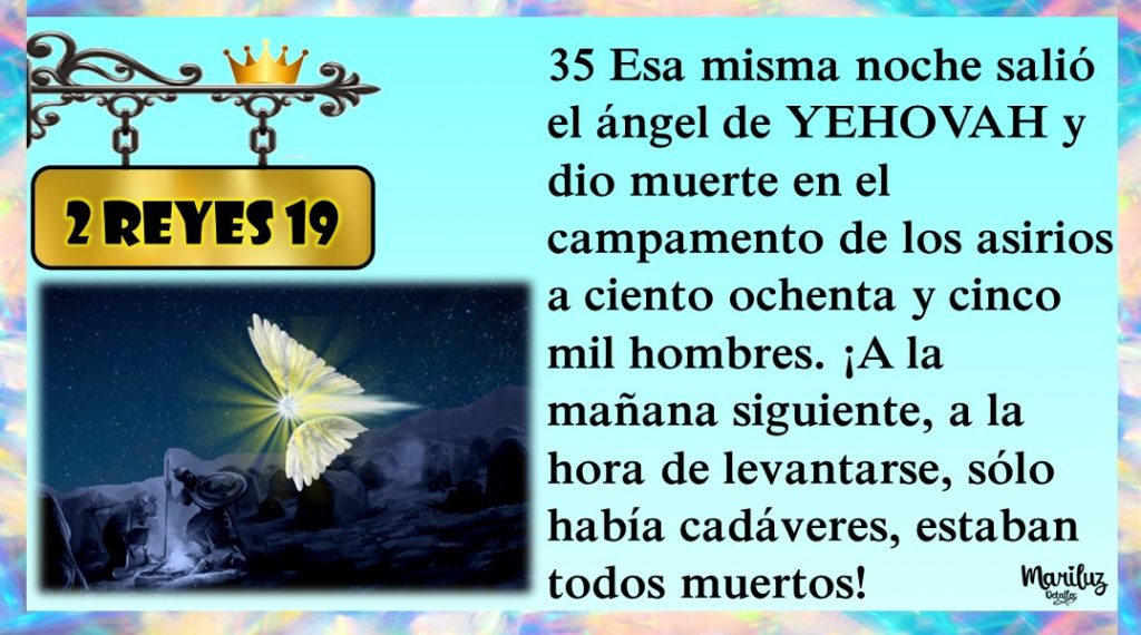 2 Reyes Capítulo 19 - Mosqueteros de Yehovah