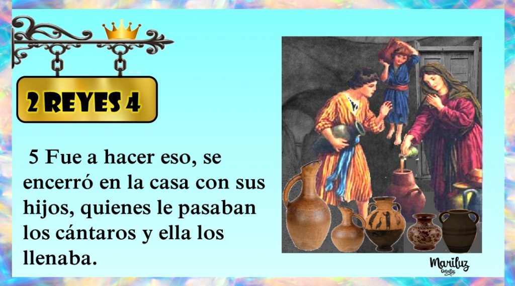 2 Reyes Capítulo 4 - Mosqueteros de Yehovah