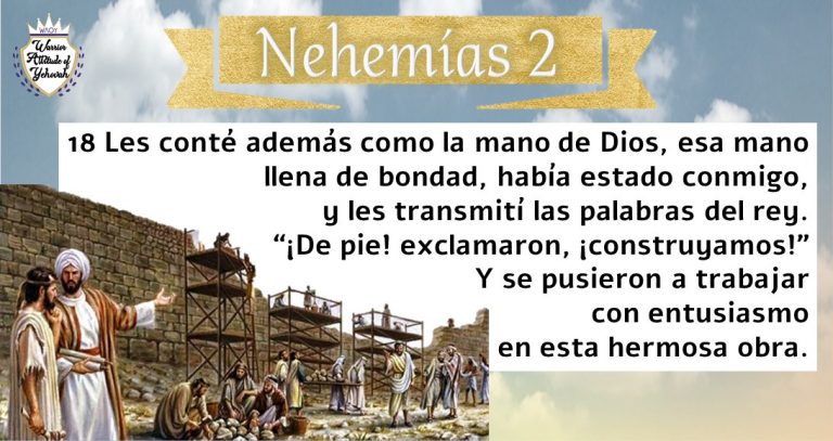Nehemías Capítulo 2 - Mosqueteros de Yehovah