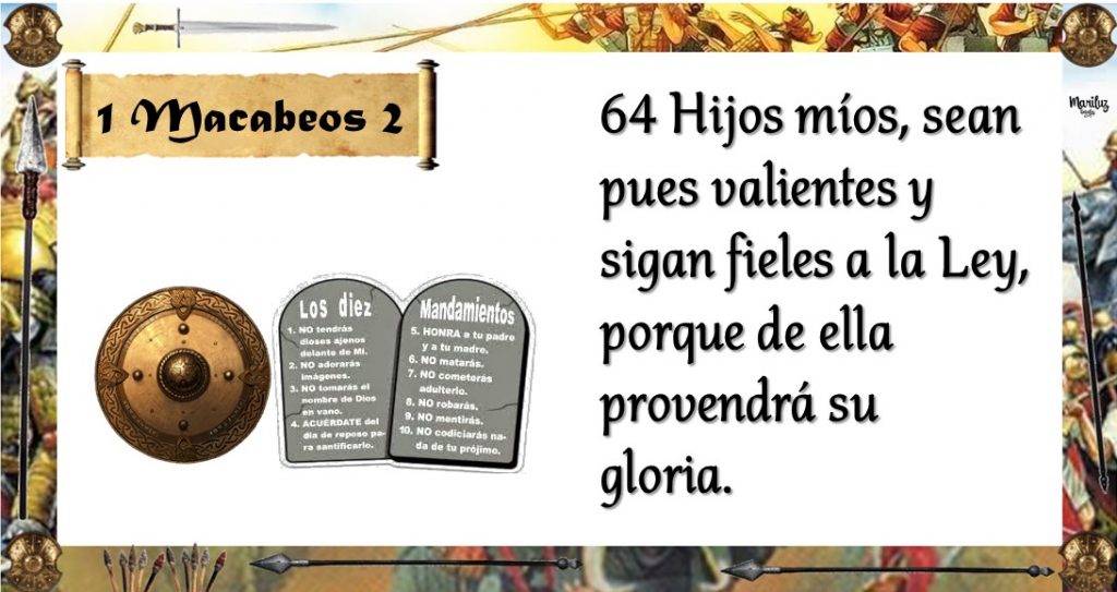 1 Macabeos - Mosqueteros de Yehovah