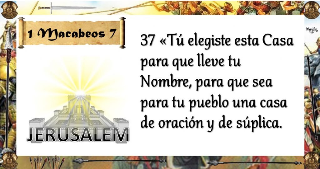 1 Macabeos Capítulo 7 - Mosqueteros de Yehovah