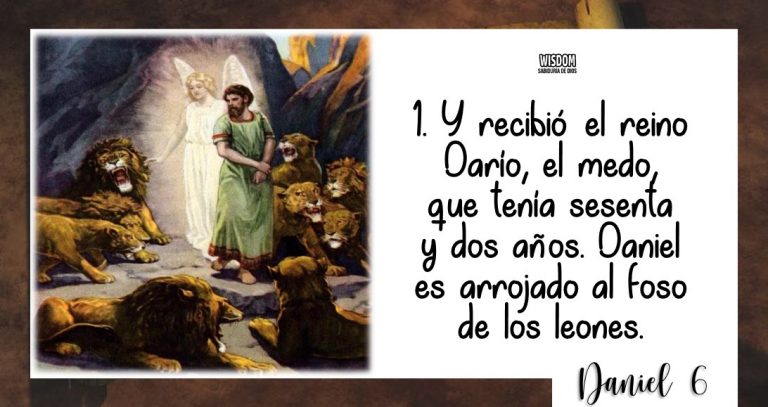 Daniel Capítulo 6 - Mosqueteros de Yehovah