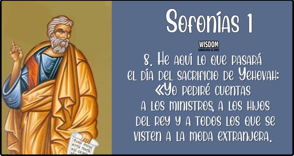 Sofonías Capítulo 1 - Mosqueteros de Yehovah