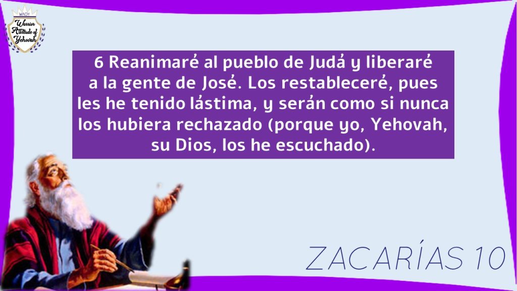 Zacarías Capítulo 10 - Mosqueteros de Yehovah