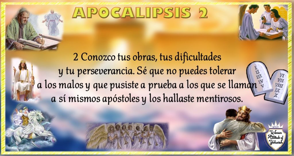 Apocalipsis Capítulo 2 - Mosqueteros de Yehovah