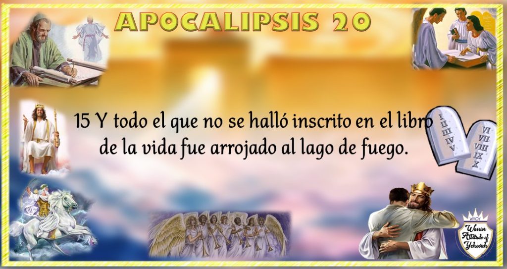 Apocalipsis Capítulo 20 - Mosqueteros de Yehovah