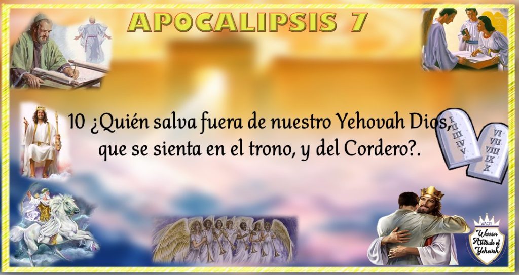 Apocalipsis Capítulo 7 - Mosqueteros de Yehovah